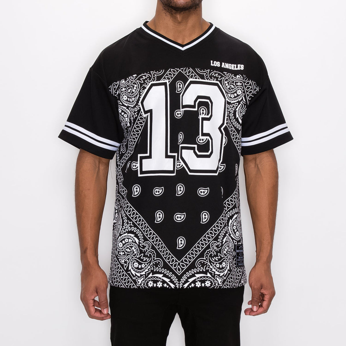 FJ13 #13 Bandana Football Shirts – Victorious LA